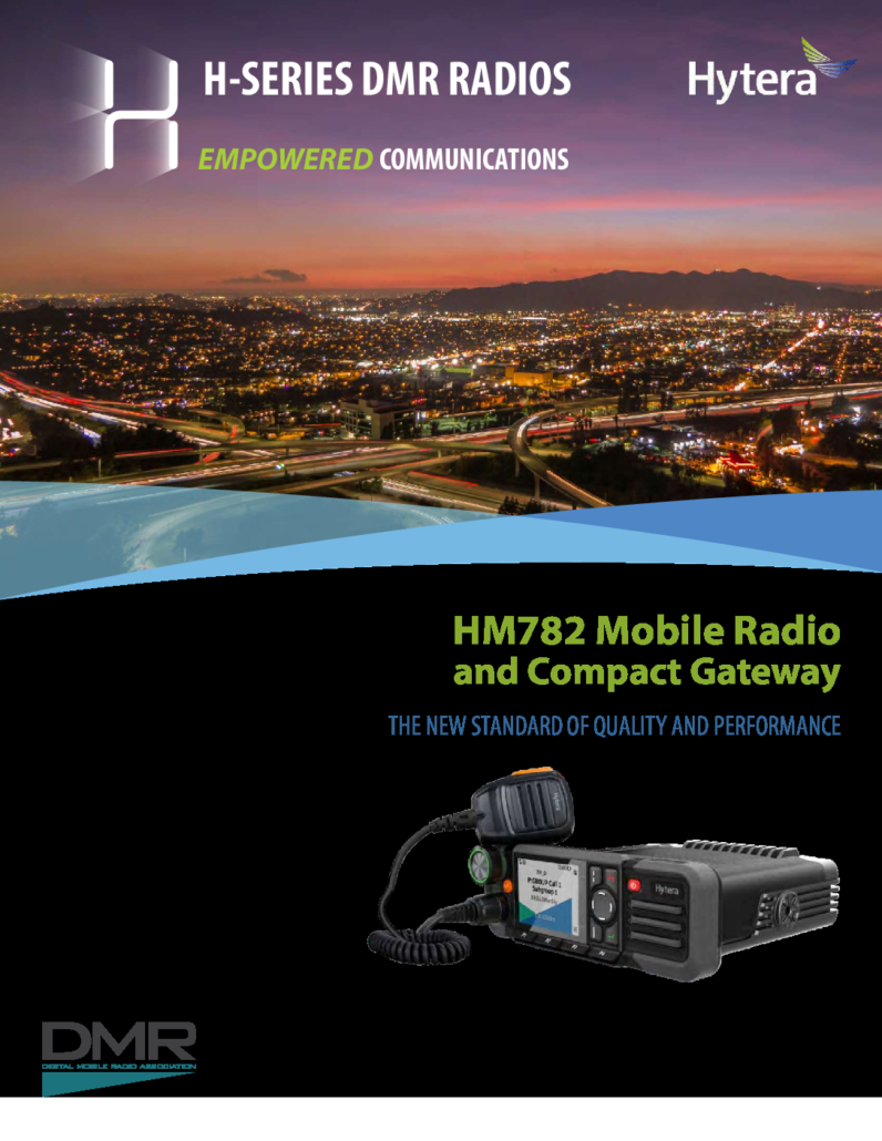 Hytera HP782BT | Alpha Prime Communications