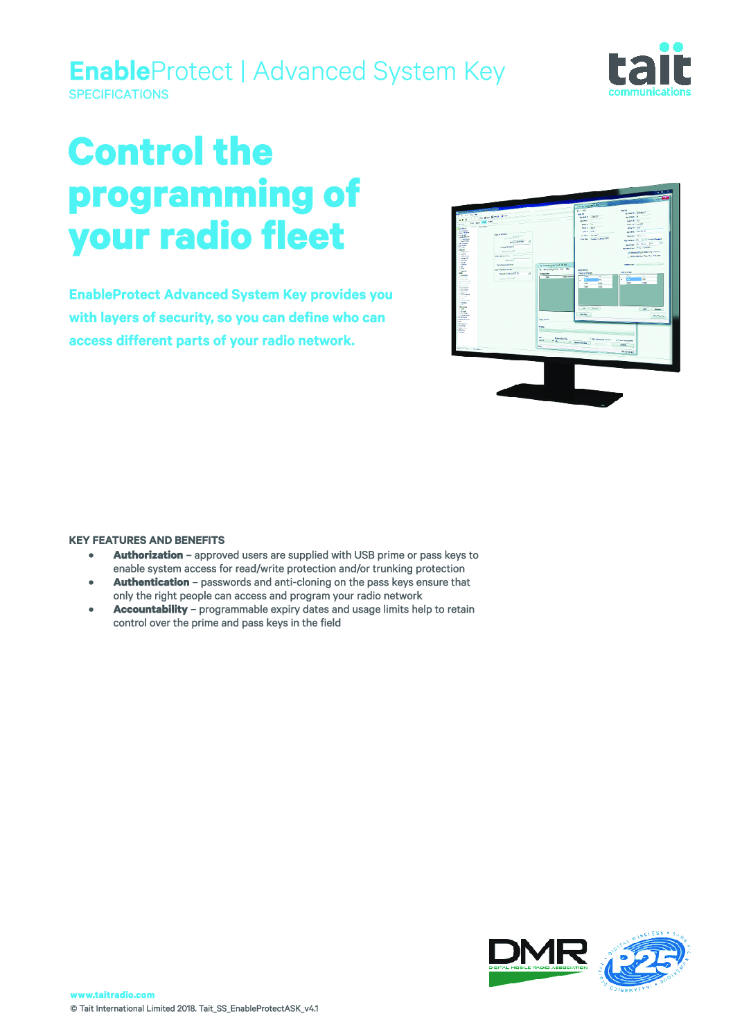 Tait Enableprotect Alpha Prime Communications